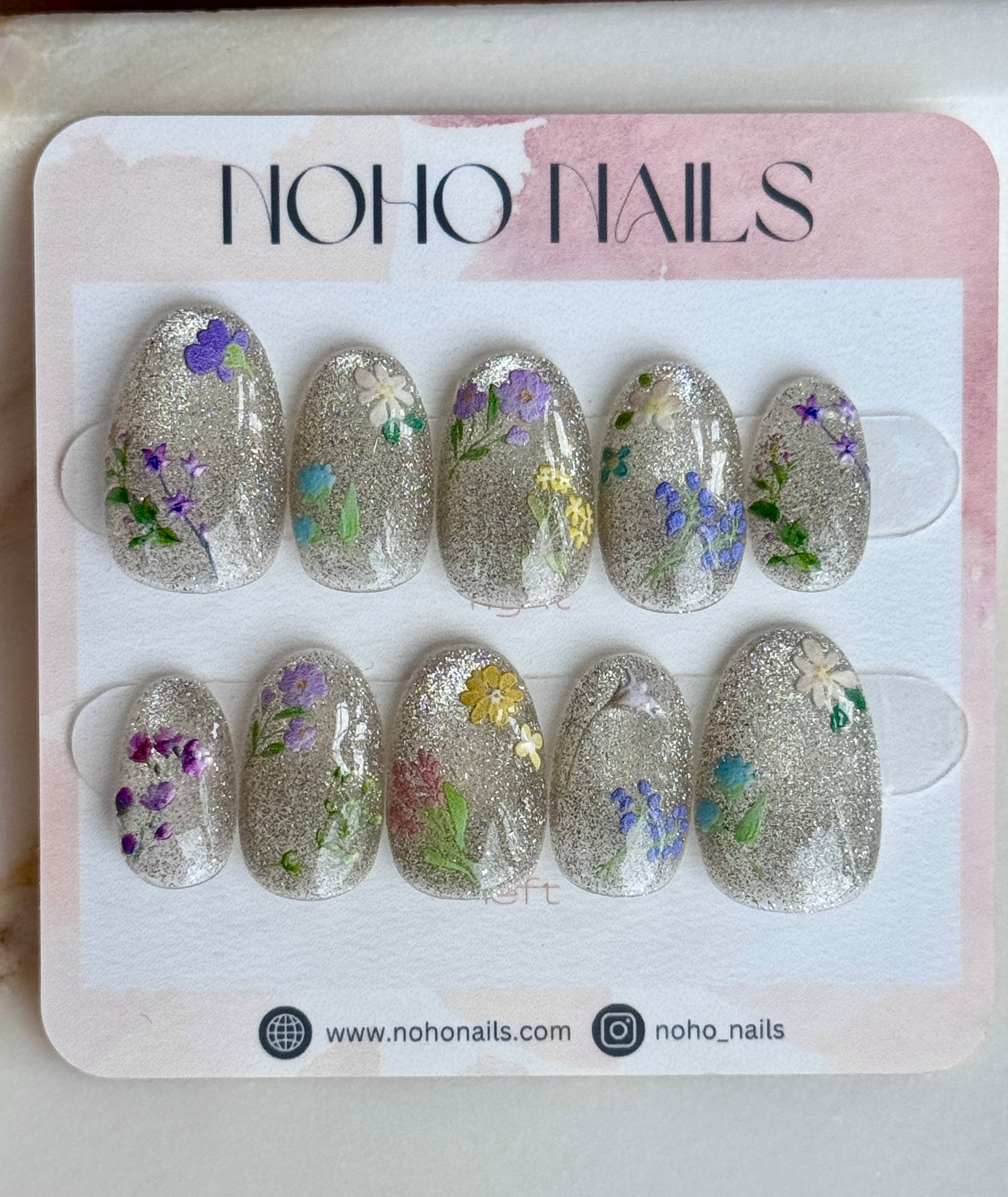 Glittering Garden – Noho Nails