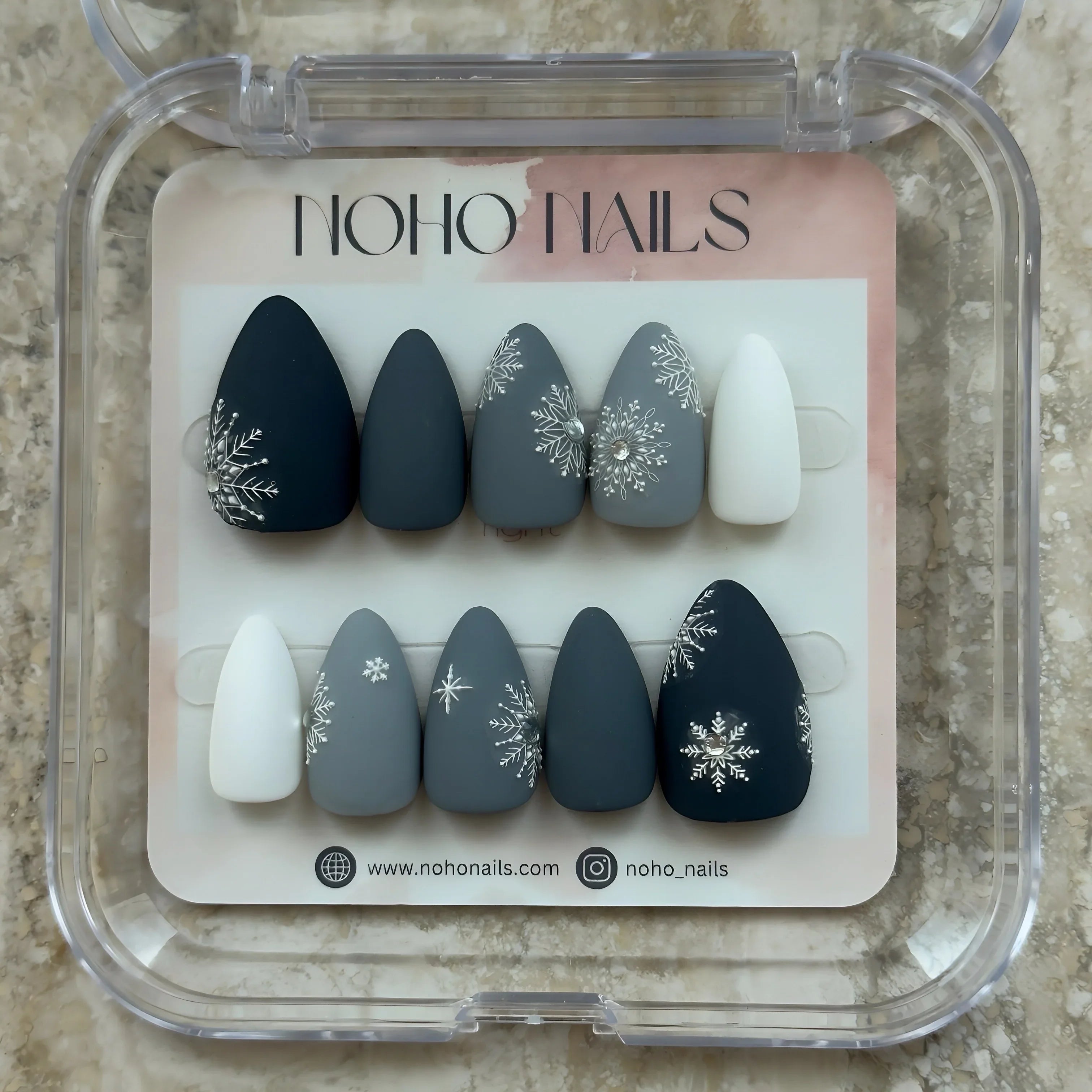 Luxury | Handmade | Reusable | Customizable Press-On Nails – Noho Nails